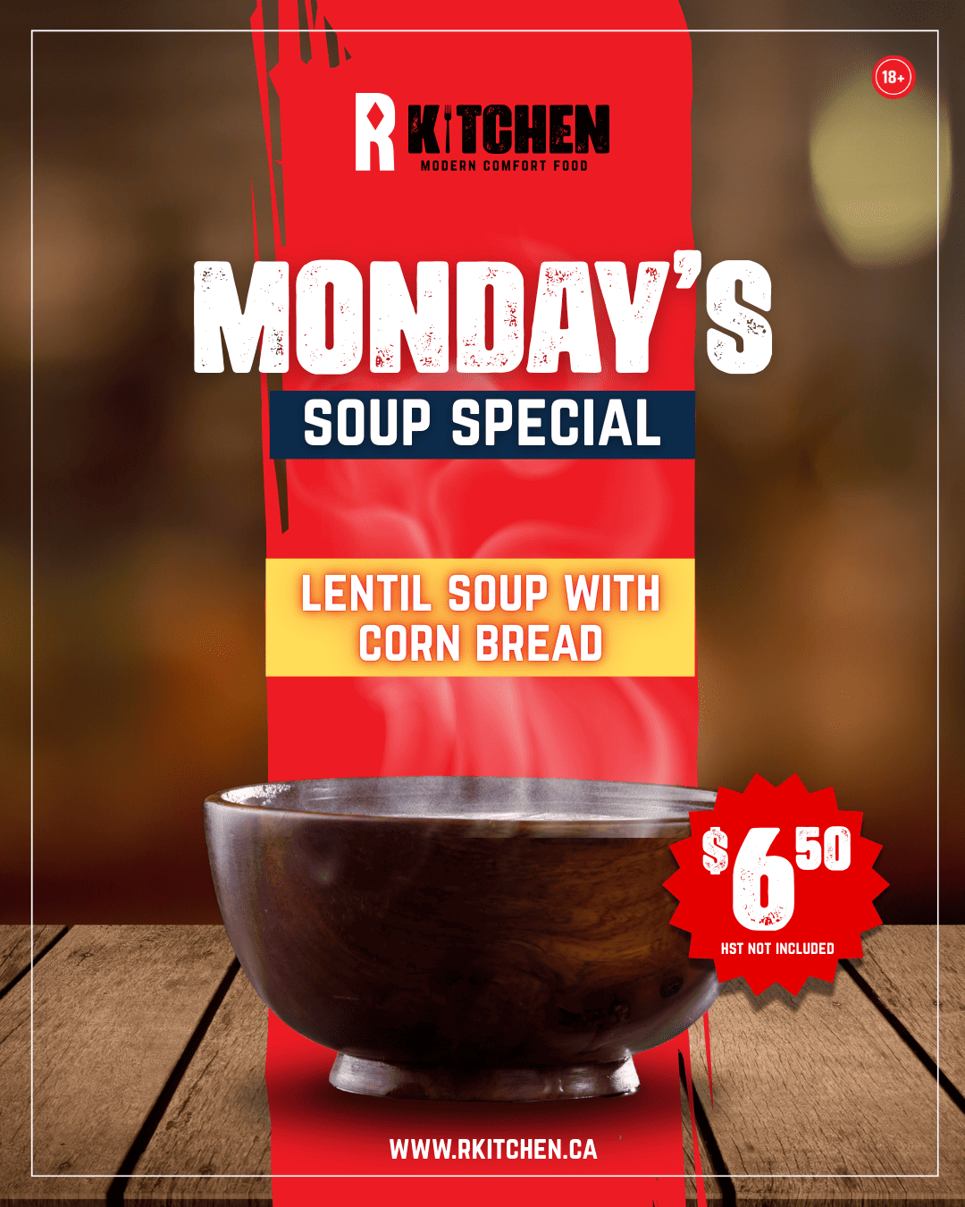 R Kitchen – Comfort Food